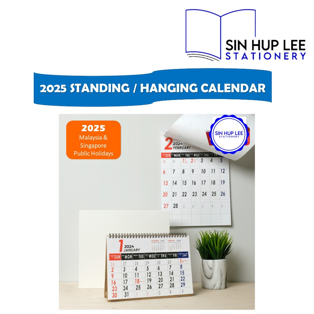 Masterprint Handwriting 2025 Standing/Hanging Calendar MSC-EX MHC-EX ...