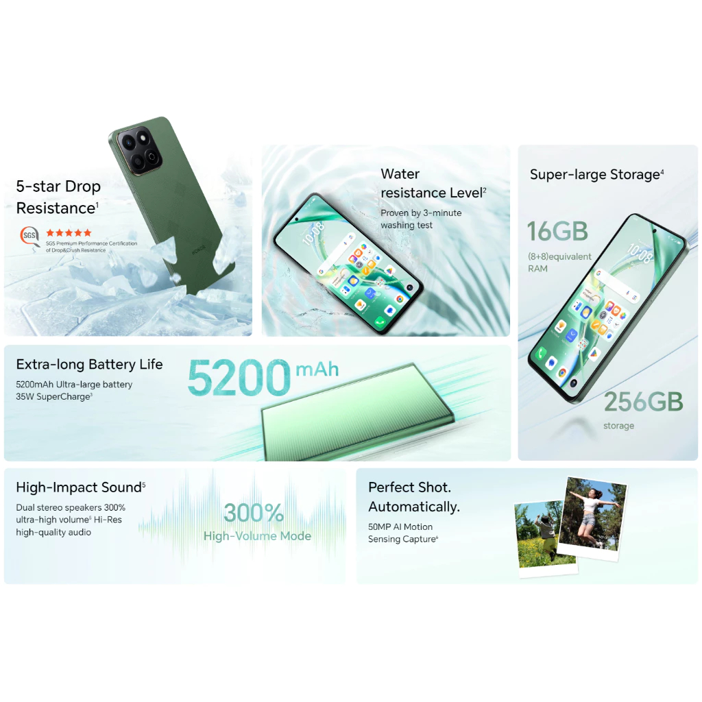 Honor 200 Smart 5G Smartphone | 8GB RAM + 256GB ROM | Original Honor ...