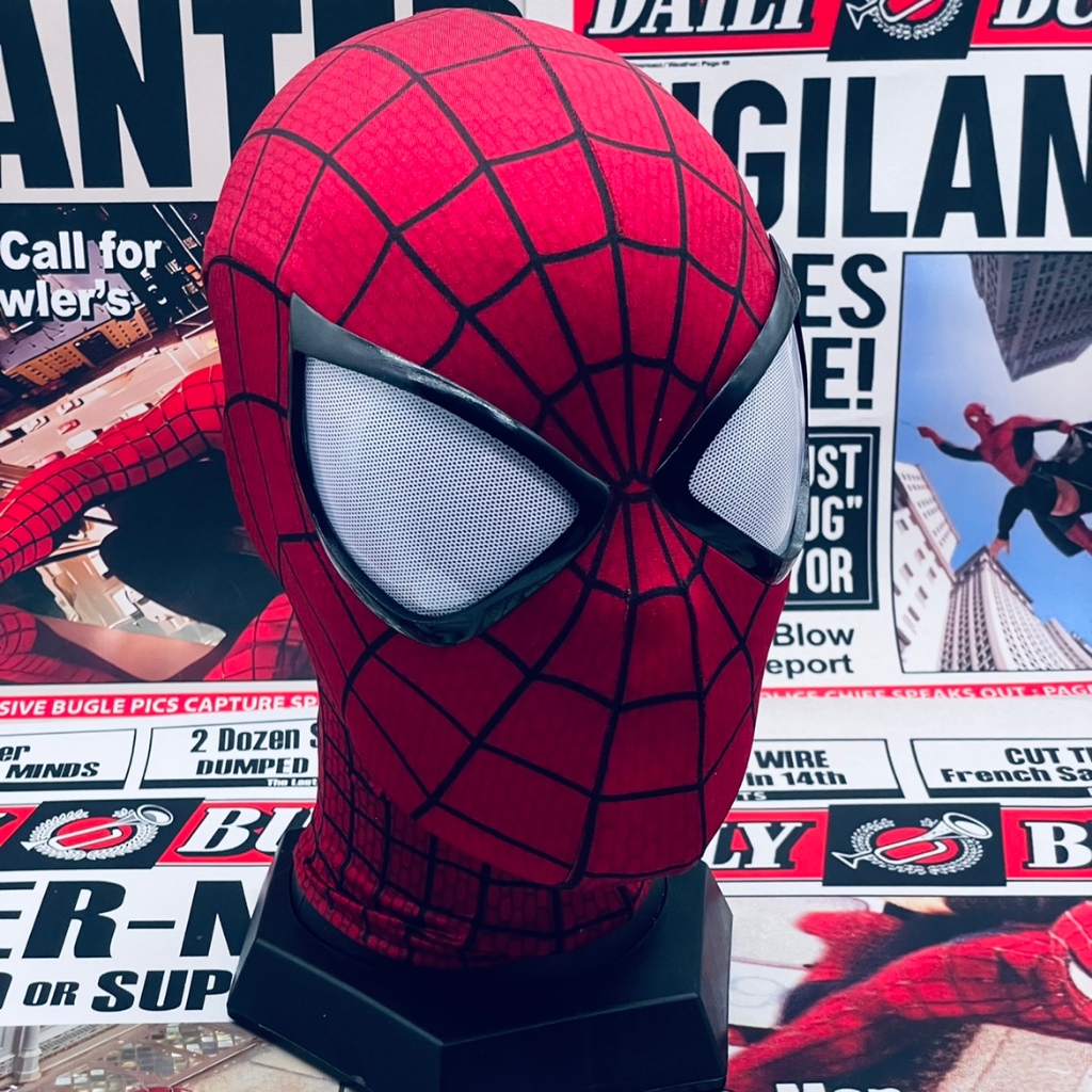 Adult Life Size Spider-Man Andrew Garfield Peter Parker Mask Marvel ...