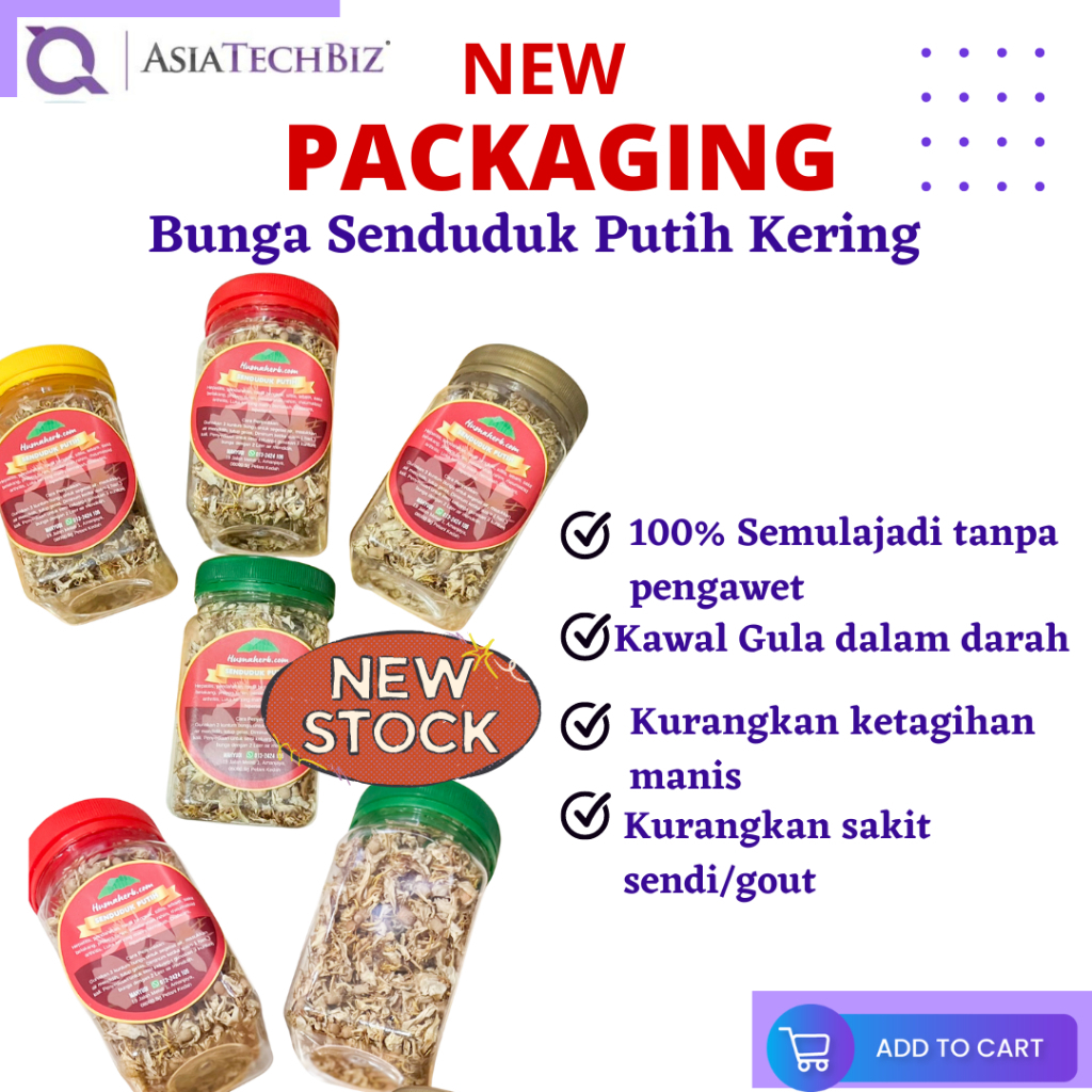 Bunga Senduduk Putih Kering | Shopee Malaysia