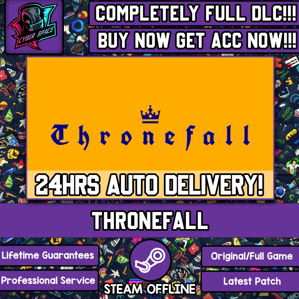 Thronefall [Auto Delivery] [Steam Offline] [Full DLC] Cyber Space PC Game | Shopee Malaysia