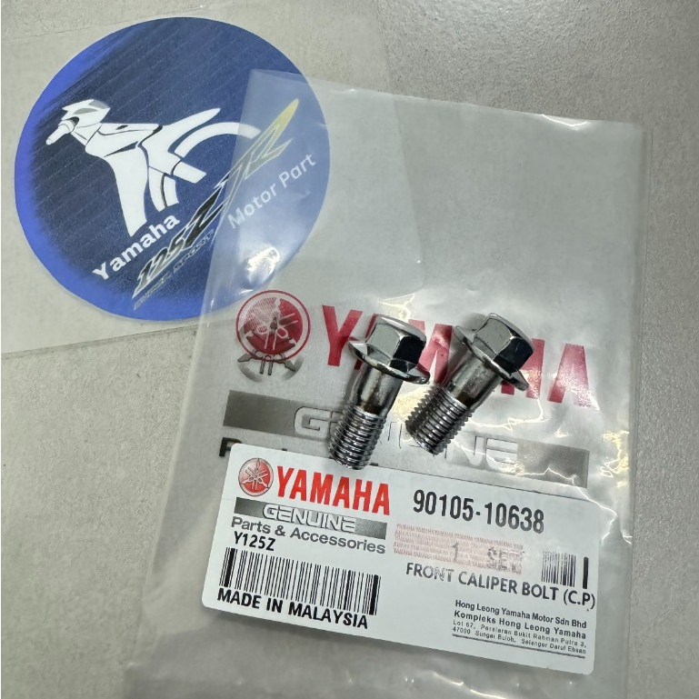 YAMAHA FRONT CALIPER SCREW y15 V1 V2 Lc135 SRL110 Y125 Y125ZR NVX V1 V2 ...