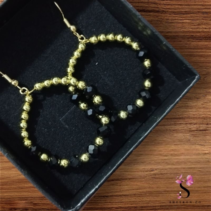 DHARA Simbong Earring Sabah Borneo Tradisional Black Gold | Shopee Malaysia
