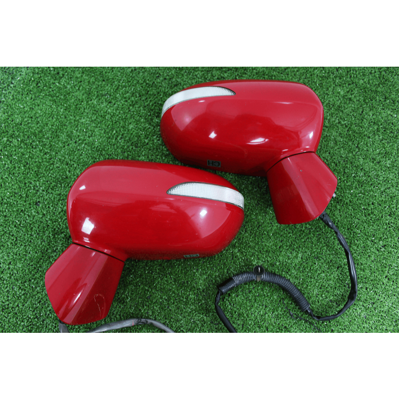 JDM RED Halfcut Honda Jazz CITY GD1 GD3 Autoflip Side Mirror Cermin ...