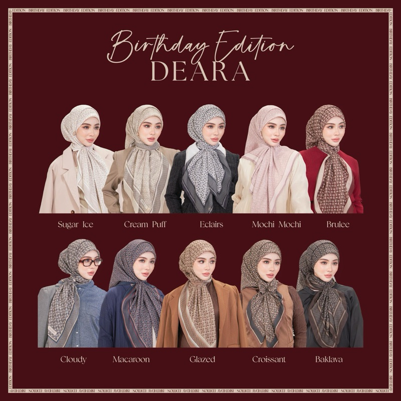 DEARA BIRTHDAY COLLECTION X MARIPOSA REBORN (ORIGINAL HQ) | Shopee Malaysia