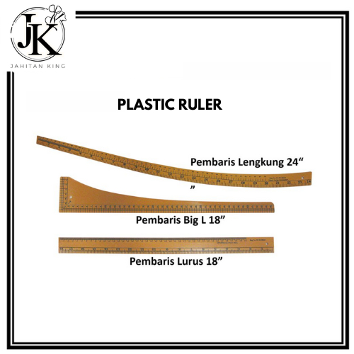 [Ready Stock] Plastic Ruler | Pembaris |Tailoring Ruler | Dress Making ...