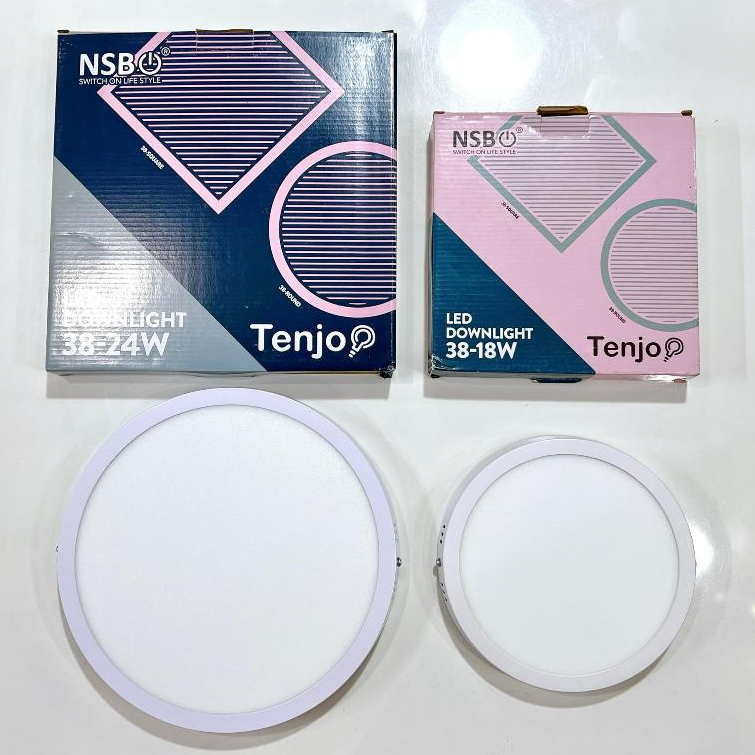 [NEW] TENJO 38RD LED Surface Downlight Round 18W/24W | Shopee Malaysia
