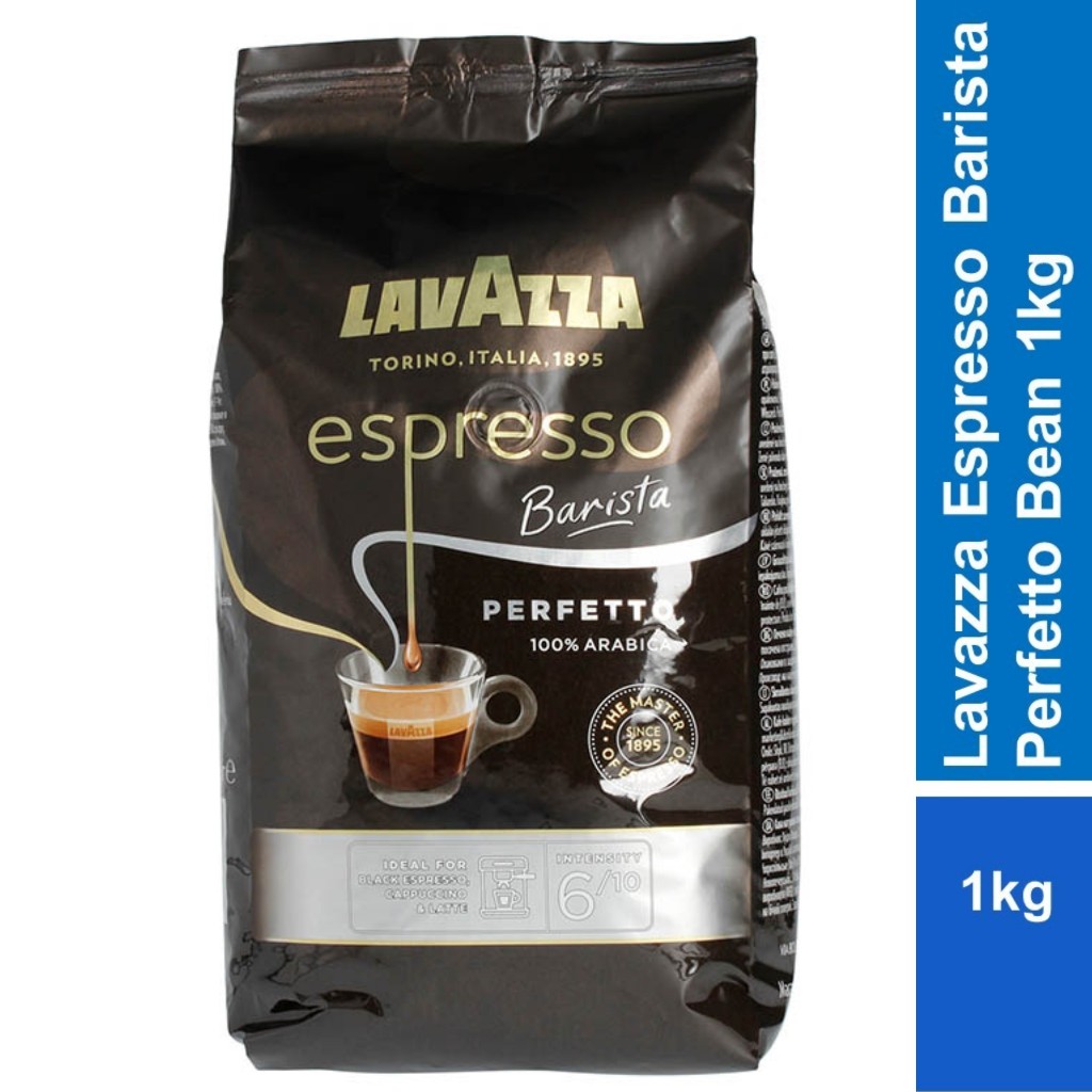 Lavazza Espresso Barista Perfetto 100% Arabica Coffee Beans, 1kg ...