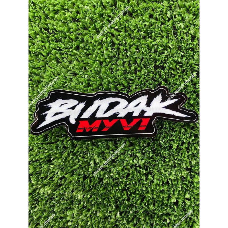 STICKER MINI BUDAK MYVI MERAH | Shopee Malaysia