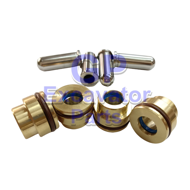 DH220-5 Hydraulic Excavator Pilot Handle Valve / Joystick Pusher & Plug ...