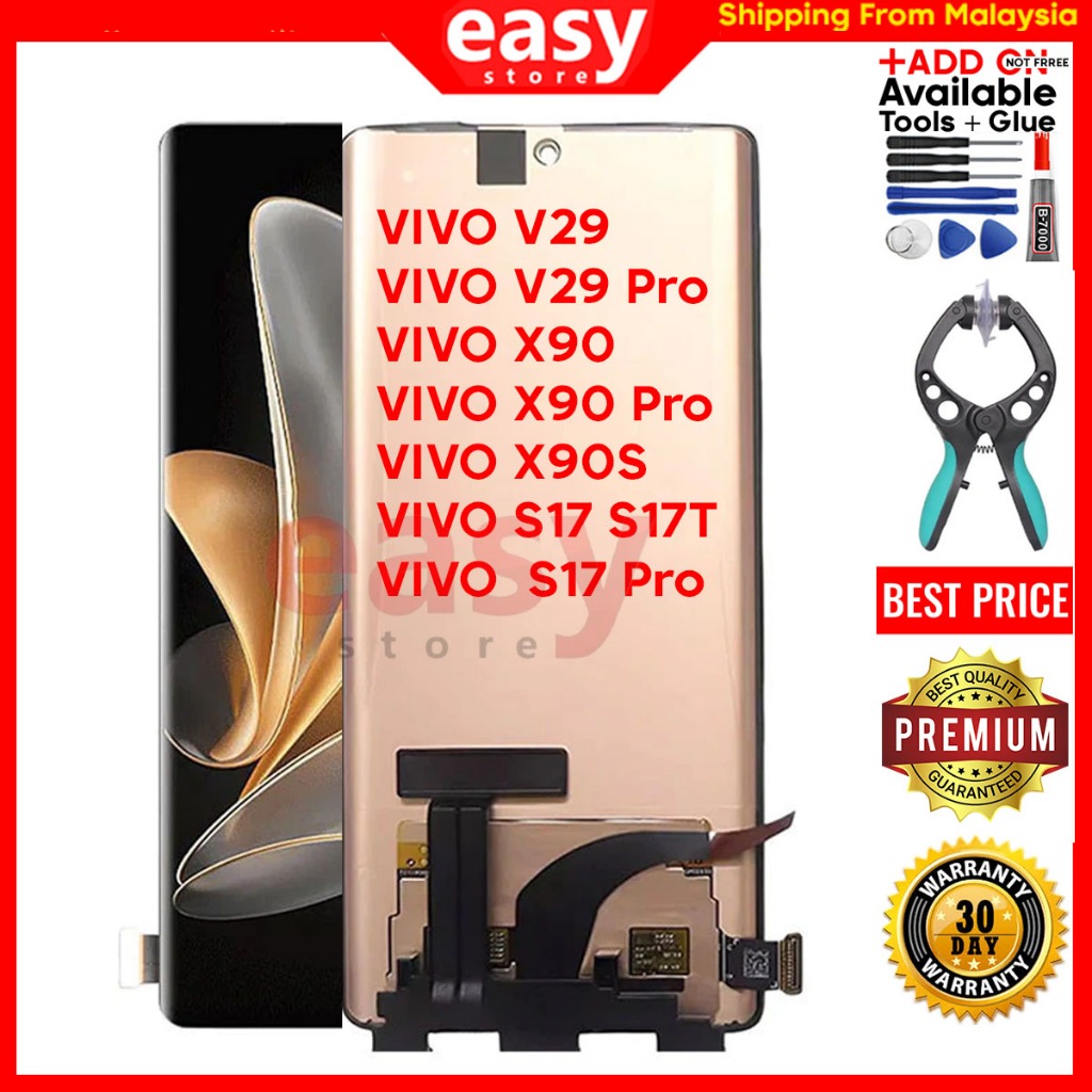 LCD Screen Display For Vivo V29 / V29 Pro / V25 PRO / X90 / X90 Pro ...