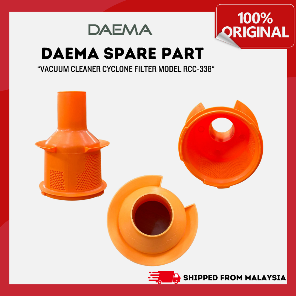 [DAEMA ORIGINAL SPAREPART] VACUUM CYCLONE FILTER MODEL RCC-338 | Shopee ...