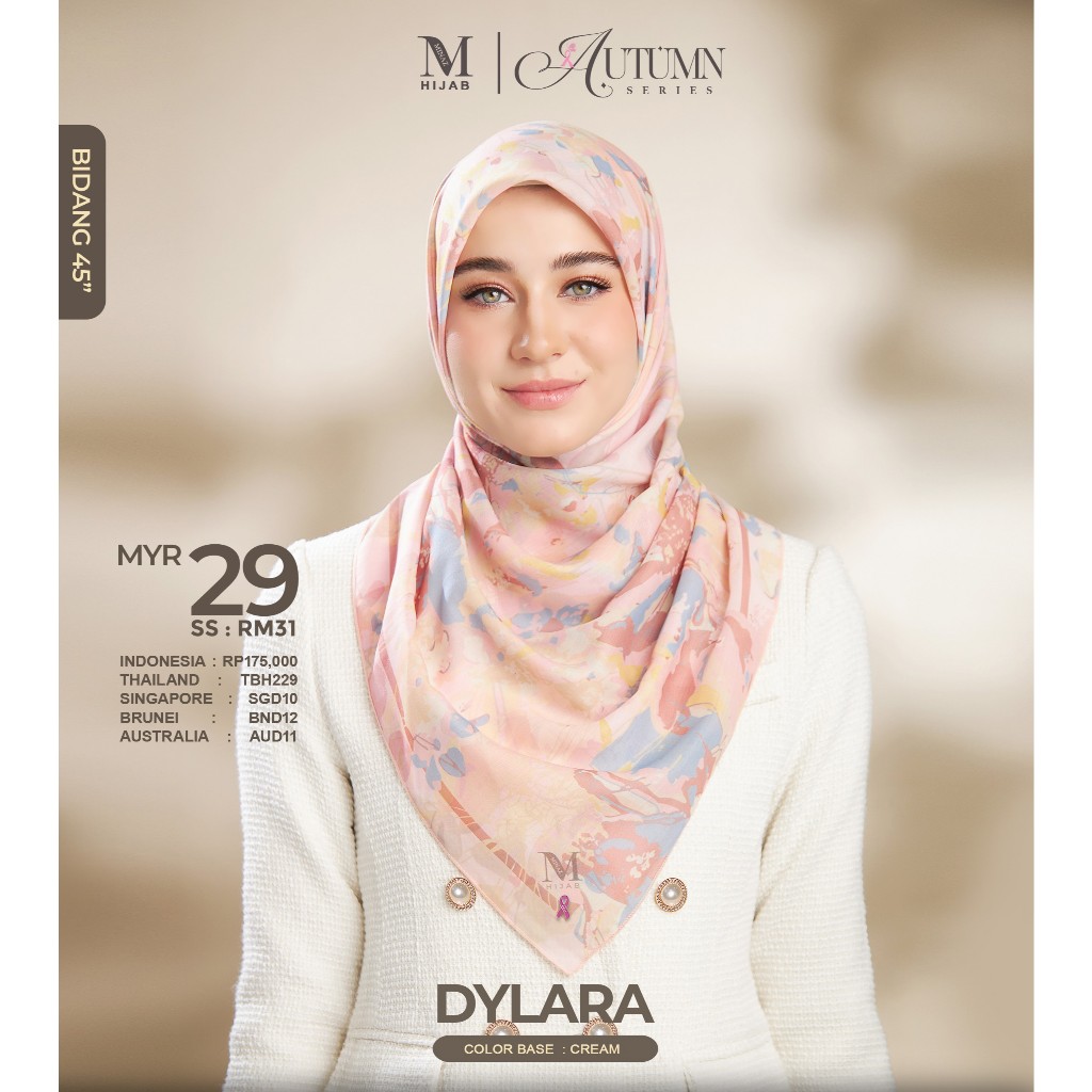 MINAZ HIJAB AUTUMN SERIES : DYLARA | Shopee Malaysia