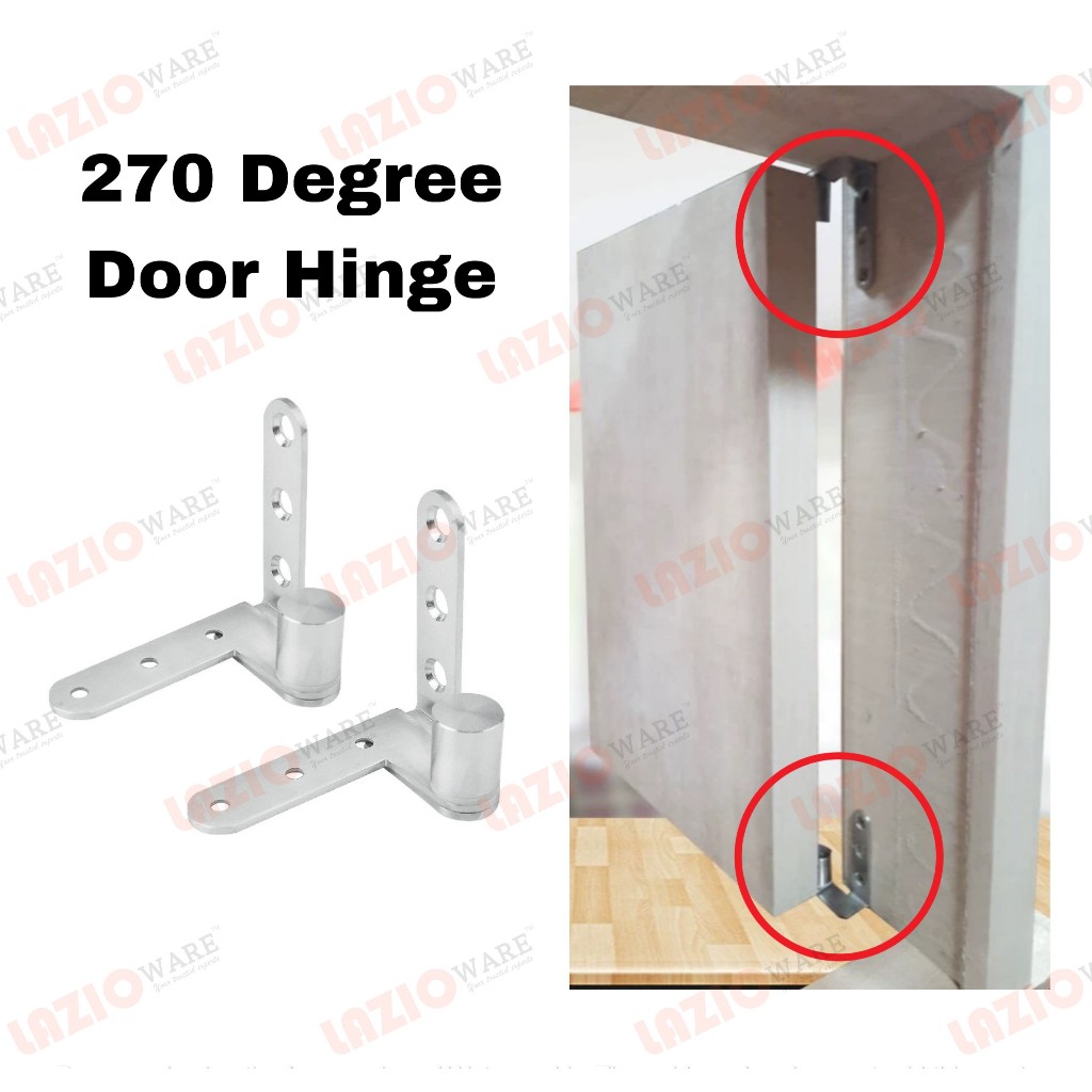 Stainless steel inset 270 rotation degree hidden door shaft pivot door ...