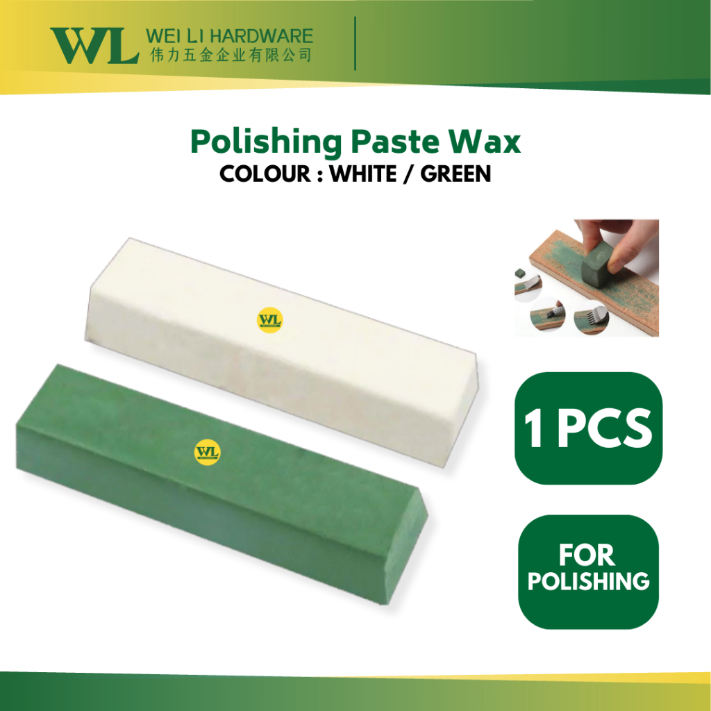 Polishing Paste Wax Green For Steel / White wax / Batu Polish/ WAX ...