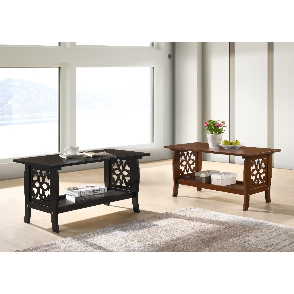 Wooden Coffee Table / Meja Kopi 4894 | Shopee Malaysia