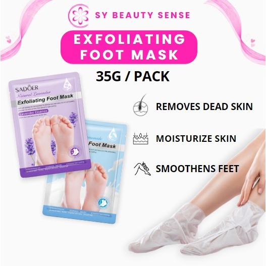 SADOER Foot Mask Mask Kaki Buang Kulit Mati Foot Scrub Remove Dead Skin ...