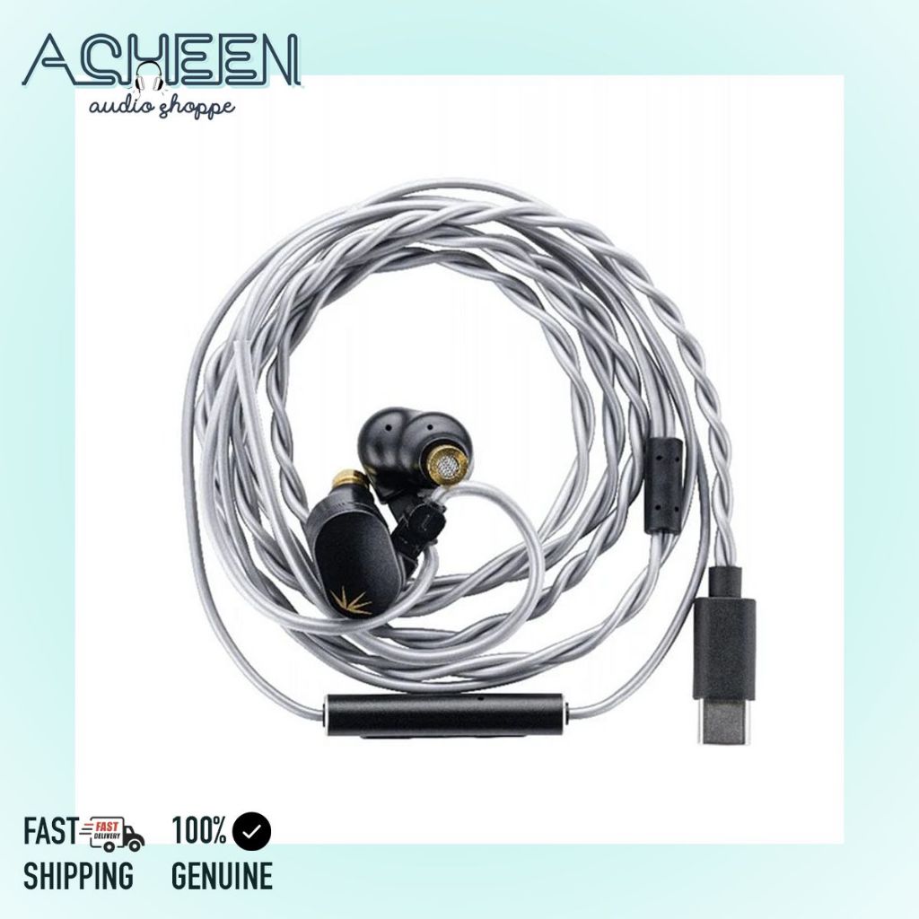 Moondrop Chu II DSP 10mm Dynamic Driver Type-C In-Ear Monitors IEM with ...