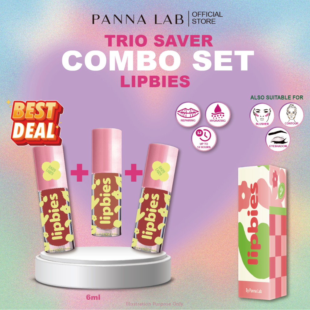 TRIO SAVER COMBO SET-LIPBIES AND JUICY LIPPY LIP OIL | Shopee Malaysia