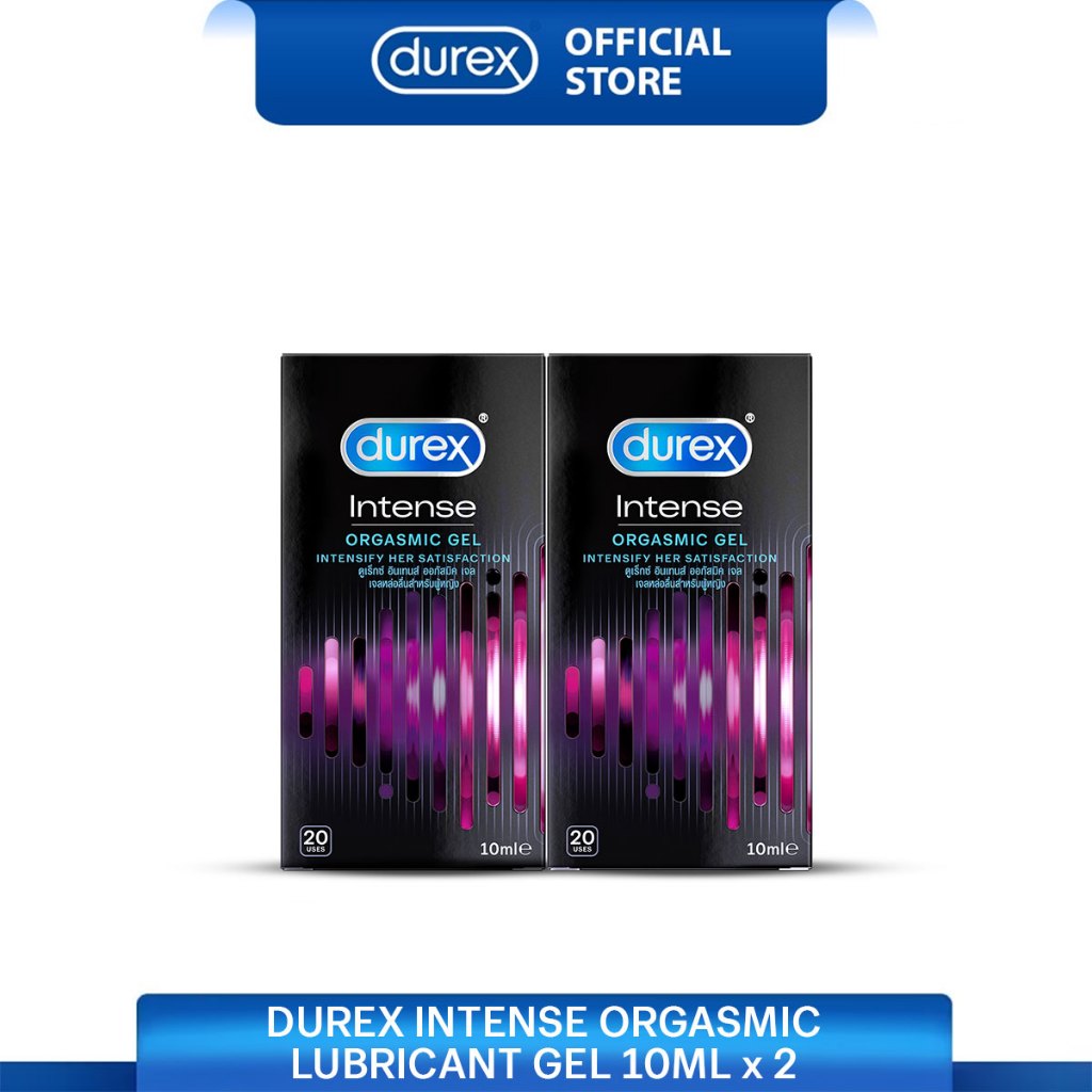 [Bundle of 2] Durex Intense Orgasmic Gel Lube For Women 10ml | Shopee ...