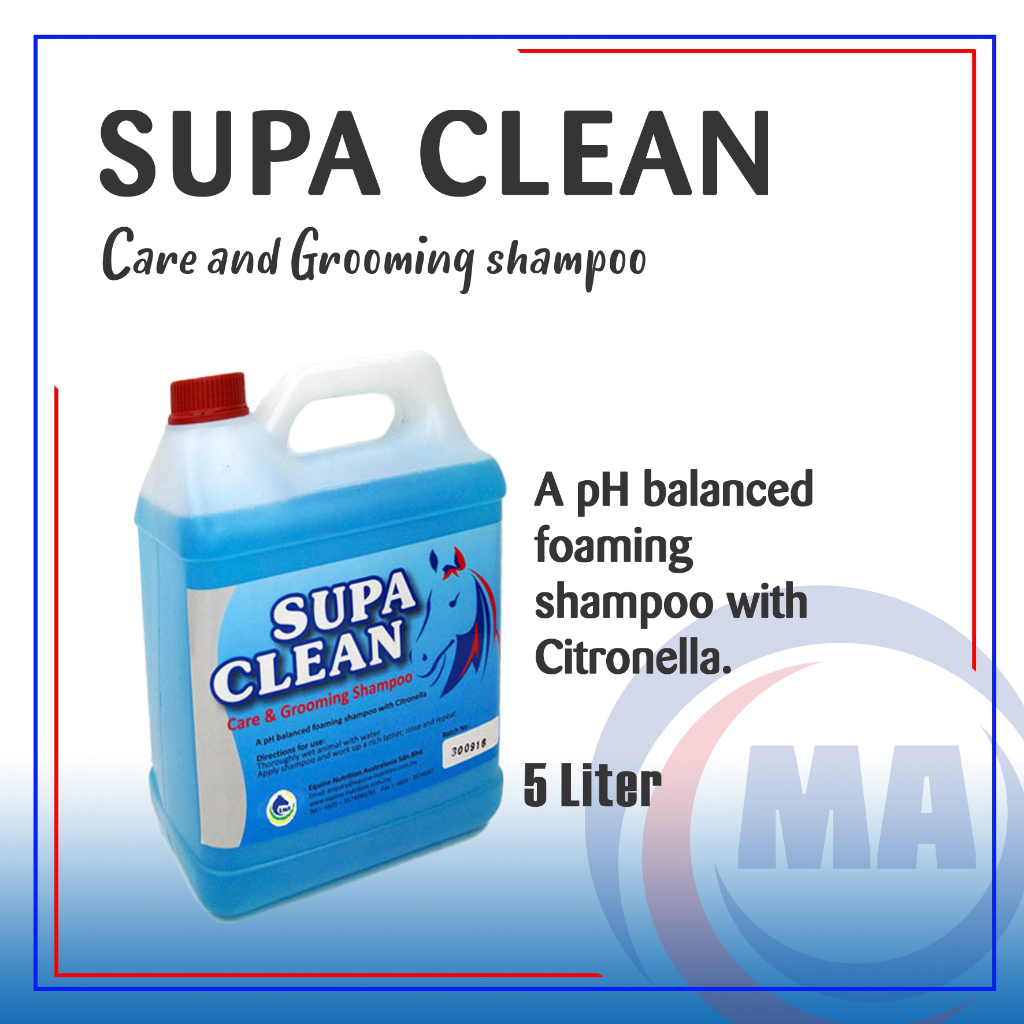 MA Supa Clean Horse Grooming Shampoo 5 Litres (WM Only) | Shopee Malaysia