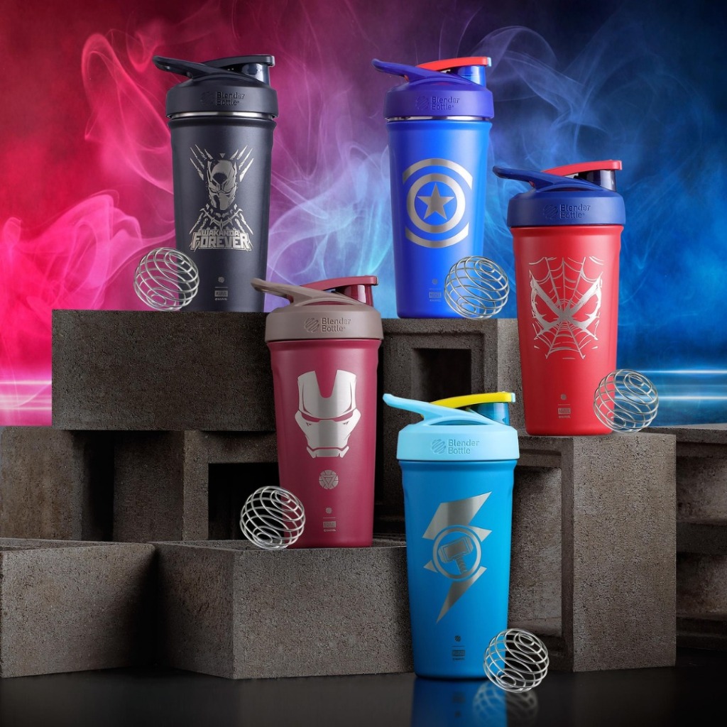 AMWAY Nutrilite Limited Edition Marvel Blender Bottle Shaker - 710ml ...