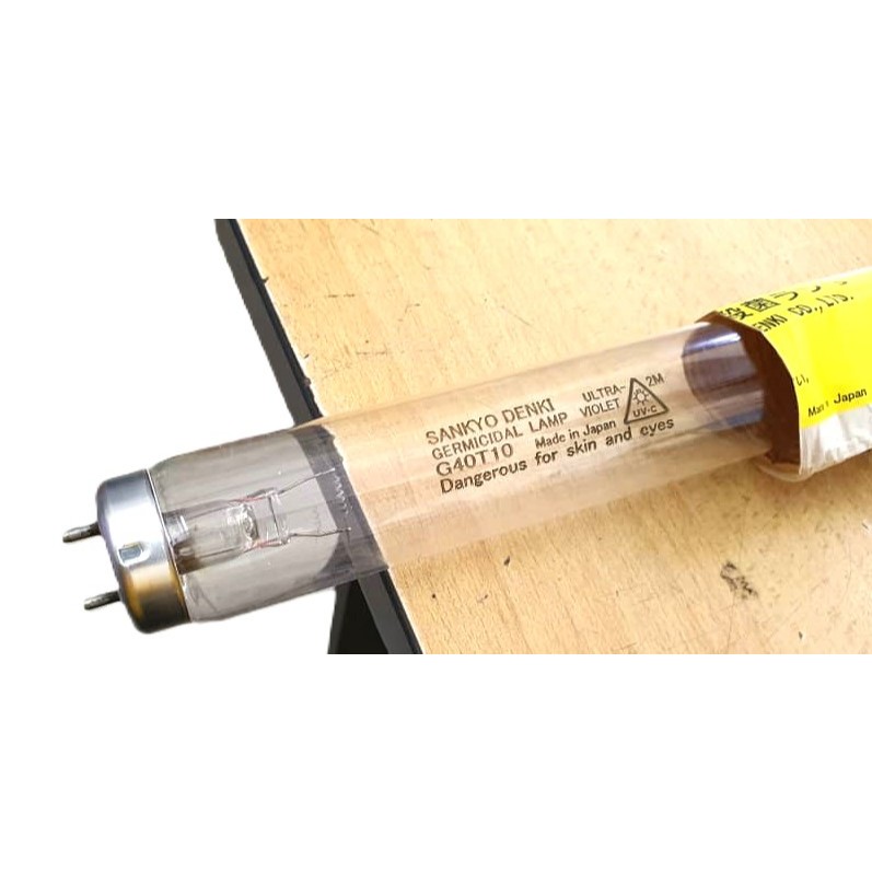 Sankyo Denki G40T10 40W 4ft Germicidal UV Tube Made In Japan | Shopee ...