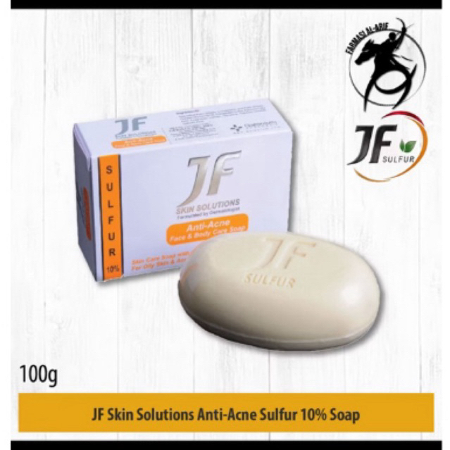 JF Skin Solutions Anti-Acne Sulfur 2% Soap 100g | Shopee Malaysia