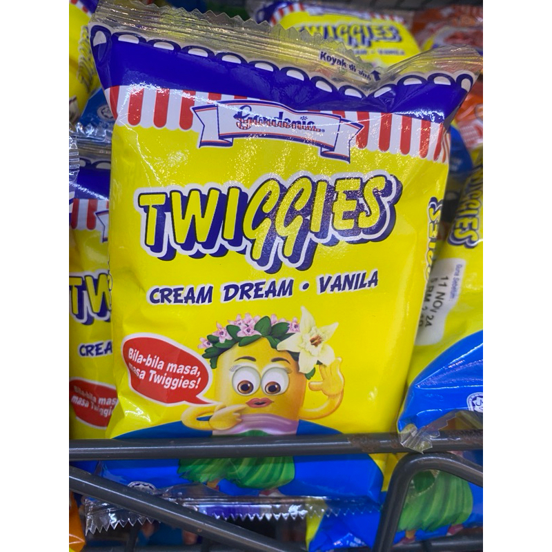 ROTI TWIGGIES KRIM VANILLA ROTI GARDENIA TWIGGIES VANILLA | Shopee Malaysia