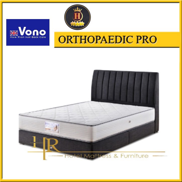 Vono Orthopaedic Pro Natural Latex +Cononut Fibre Mattress HR Hotel ...