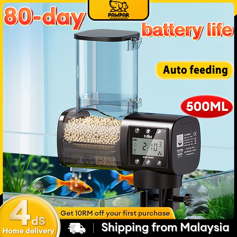 Fish Feeder Automatic Auto Feeder Fish Aquarium Accessori Fish Feeder ...