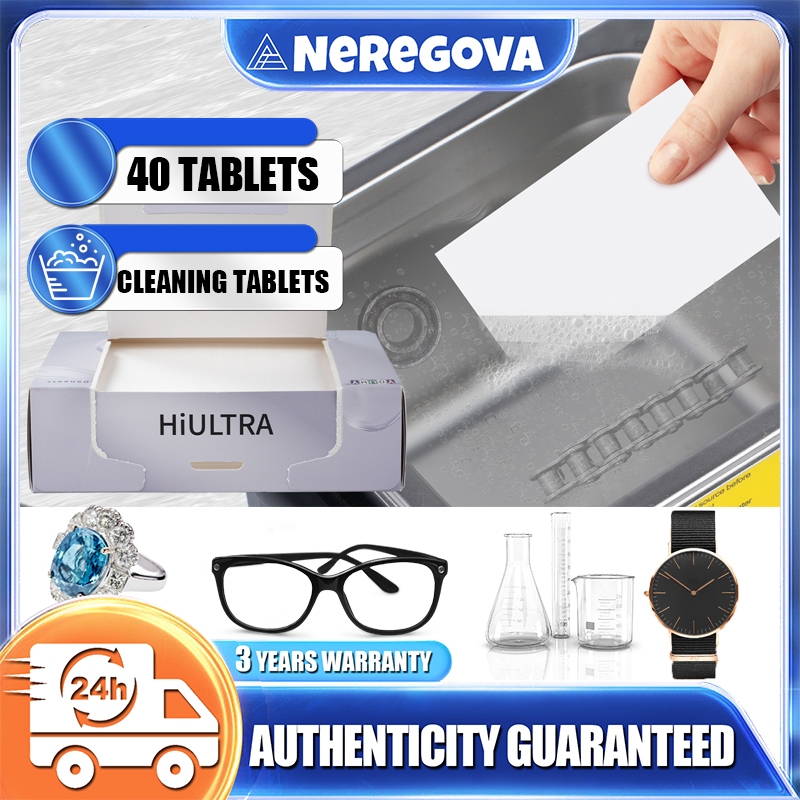 Ultrasonic cleaning machine special multi-effect cleaning tablets (40 ...