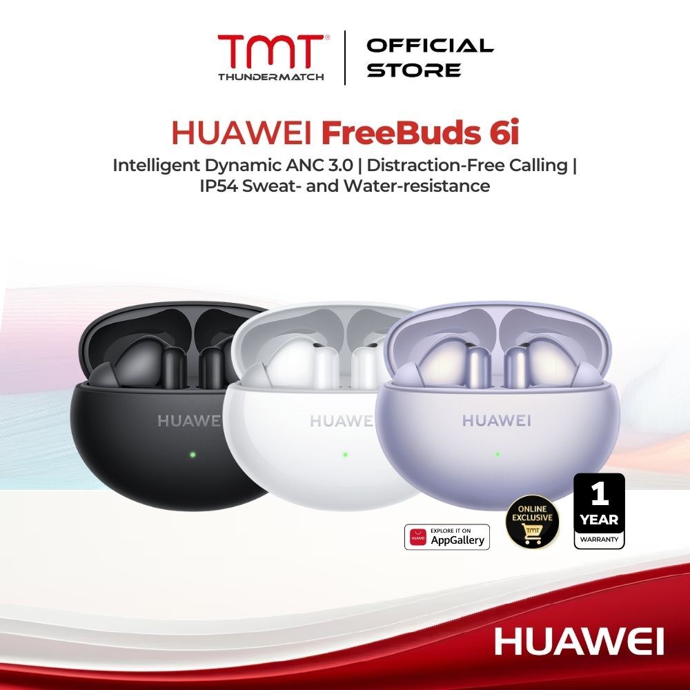 HUAWEI FreeBuds 6i Fon Telinga Tanpa Wayar | Shopee Malaysia