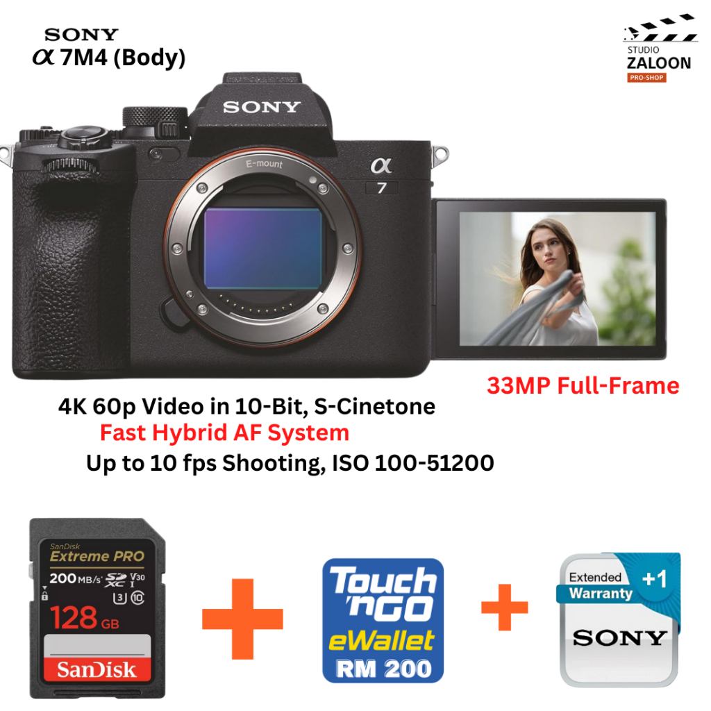 Sony a7 IV Mirrorless Camera ( Body Only ) a7 mark 4 / 7M4 /a7IV | Shopee Malaysia