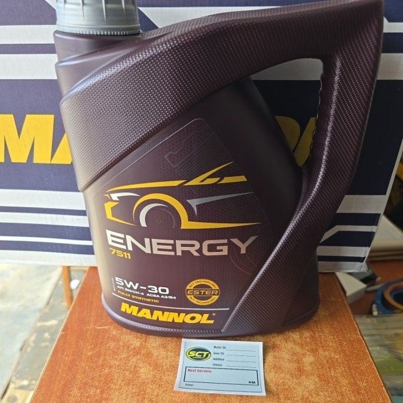 Mannol Energy 5w30 *100%Original New Packing Offer* Fully Synthetic (1L ...