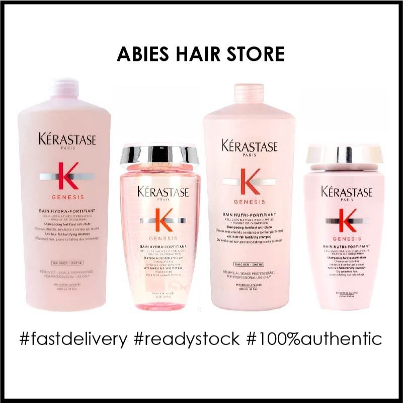 Kerastase Genesis Bain Hydra Fortifiant Shampoo, Bain Nutri Fortifiant ...