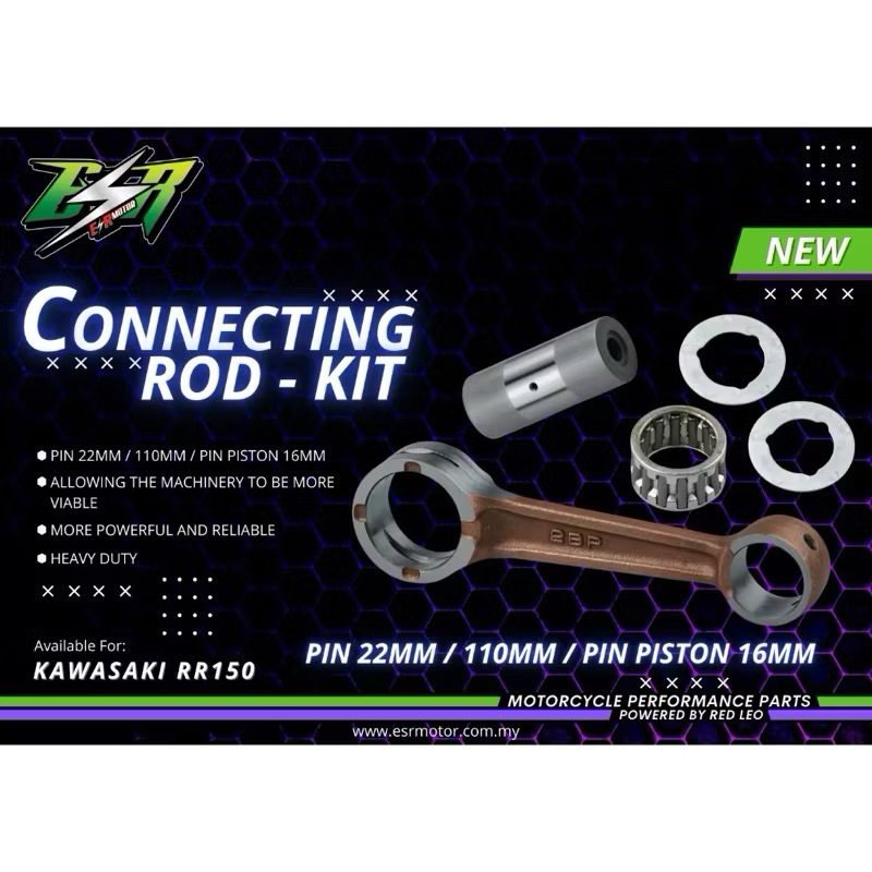RR150 100% ORIGINAL El ESR MOTOR CONNECTING ROD RR150 100% ORIGINAL ESR | Shopee Malaysia