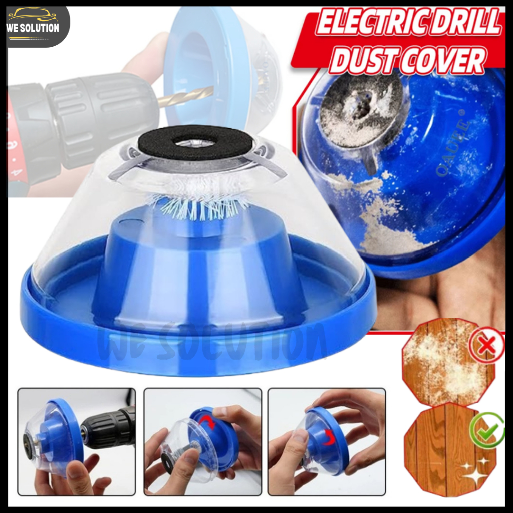 [WS] Drill Dust Collector Plastic Dust Cover For Drill (1PCS) | Shopee ...
