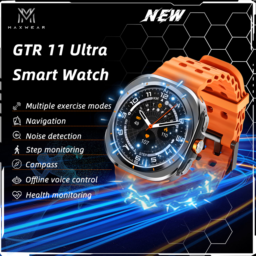 Maxwear GTR11 Ultra 4GB Memory Smart Watch Bluetooth Call NFC outdoor ...