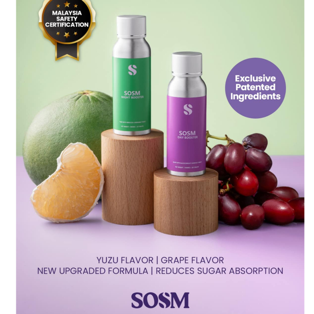 SOSM Day Booster / Night Booster 30 Tablets | Shopee Malaysia
