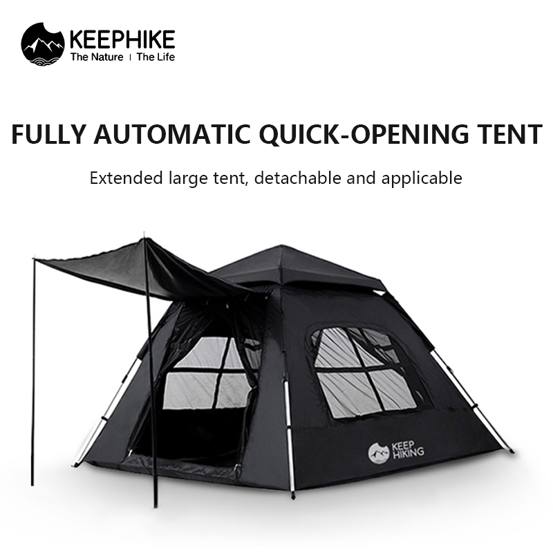 KEEPHIKE automatic tent can accommodate 3-4 people outdoor foldable ...