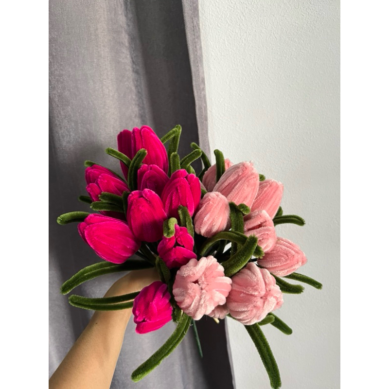 BUNGA TULIP HANDMADE/1pcs | Shopee Malaysia