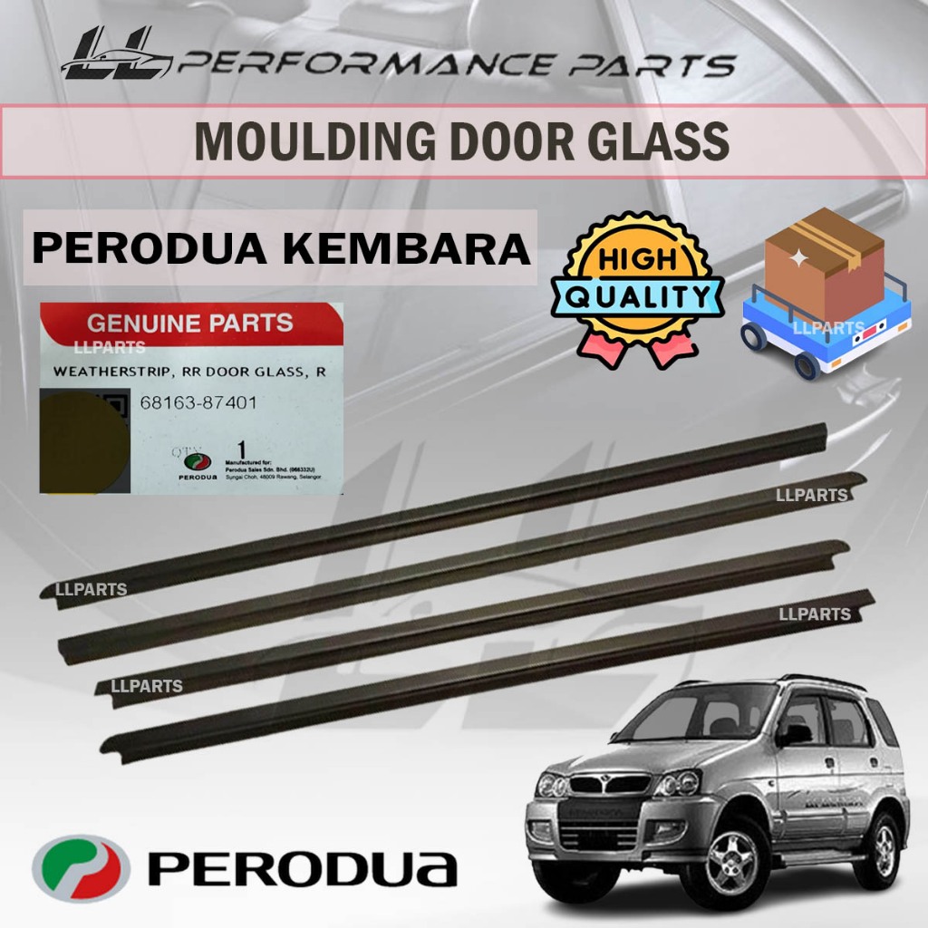Original Perodua Kembara 1998-2007 Door Moulding Lining Rubber Outer ...