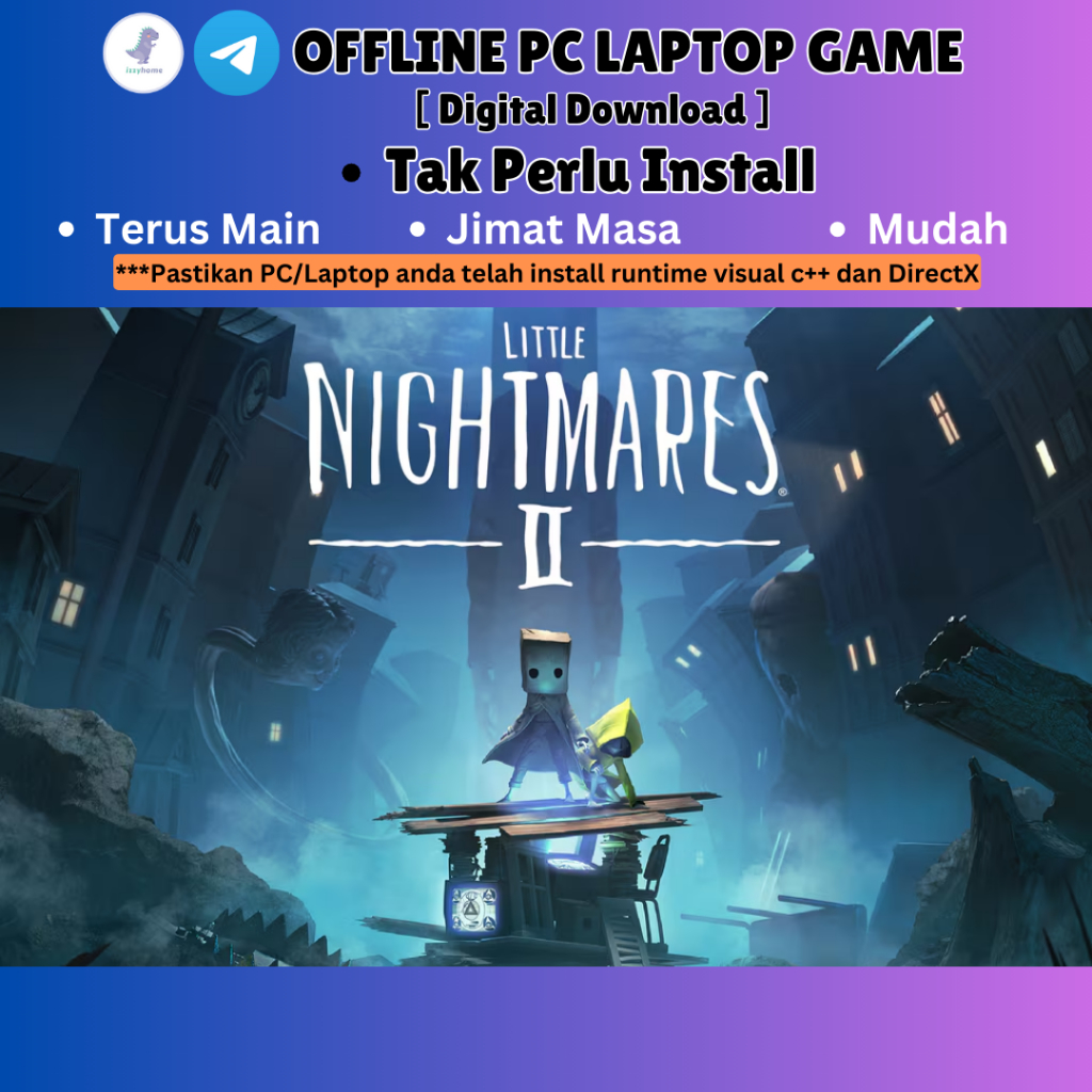 [PC OFFLINE GAME PORTABLE]Little Nightmares II[DIGITAL DOWNLOAD ...