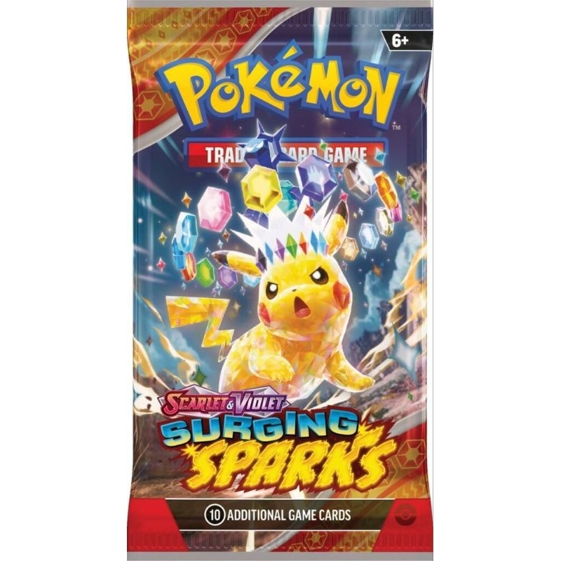 Pokemon SV08 Surging Spark Booster Pack | Shopee Malaysia