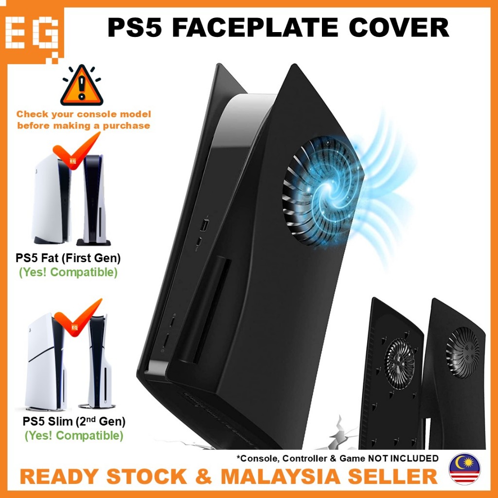Playstation 5 Cover Faceplate PS5 Replacement Plate for PS5 / Slim Disk ...