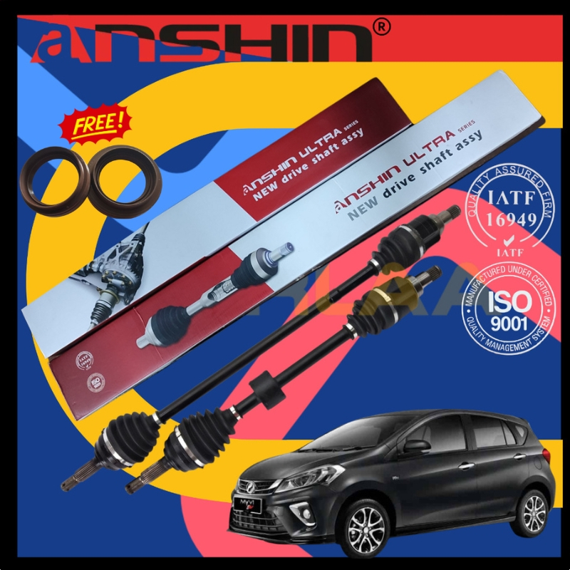 ANSHIN JAPAN QUALITY MYVI D20N GEN3 2018 CVT 2023 DRIVE SHAFT ASSY KIRI ...