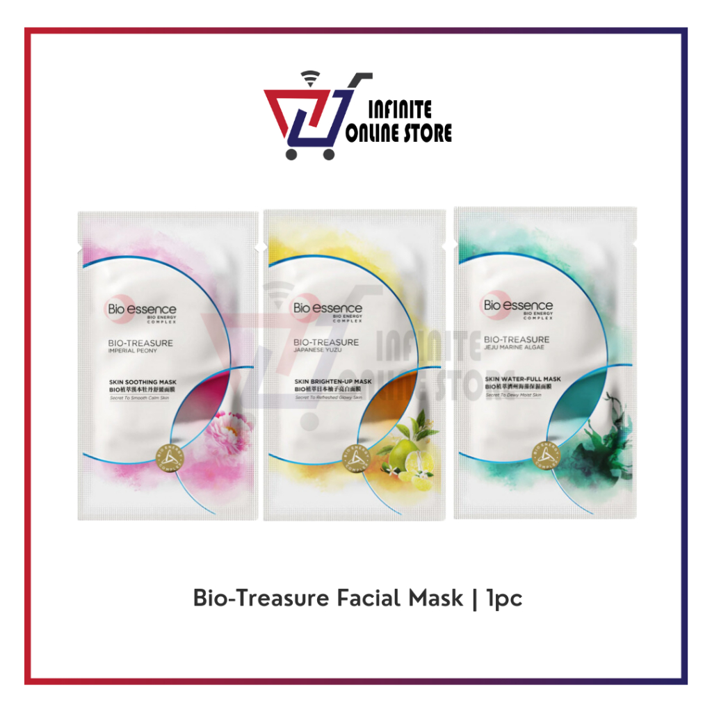BIO-ESSENCE Bio-Treasure Facial Mask (20ml) (1pc) (Skin Water Full ...