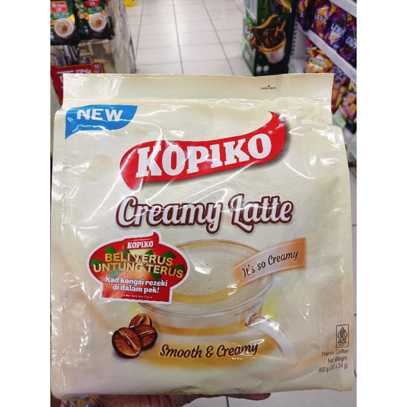 Kopiko Creamy Latte (24g X 20 sachets) | Shopee Malaysia