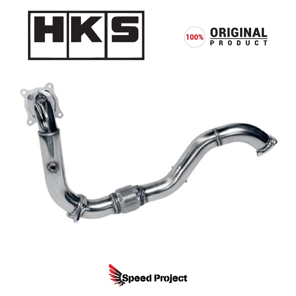 Honda Civic FK8 Type R 2017+ - HKS Stainless Steel Downpipe (33006-KH001) | Shopee Malaysia